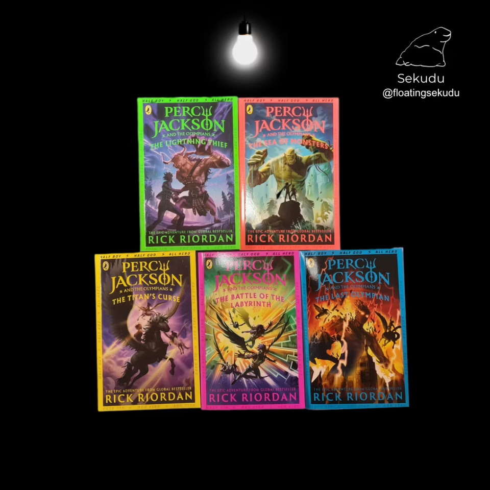 Percy Jackson Ultimate Collection (5 Book Box Set) Rick Riordan [Brand ...