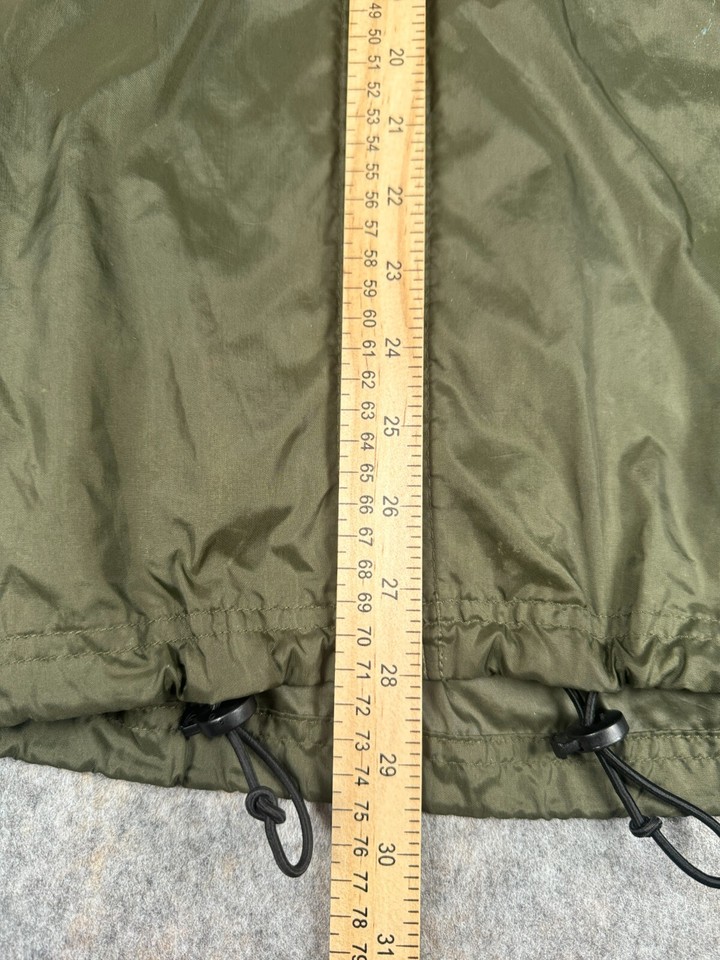 Totes Windbreaker Jacket Mens Large Green Light Weight Full Zip Pockets ...