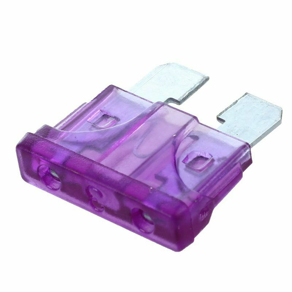 50PCS Purple Standard Blade Fuses 3A 3AMP Auto Car Truck Fuses | eBay