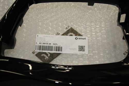 Genuine Smart Fortwo 451 Painted FRONT Lower Spoiler Jack Black ...