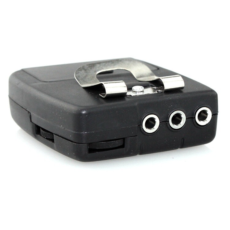 Plastic Motorcycle Intercom Host With Headphones Kit Helmet Wired ...