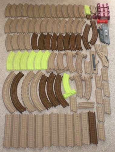 Mixed Lot of 95 Mattel Gullane Thomas Limited Train Tracks | eBay