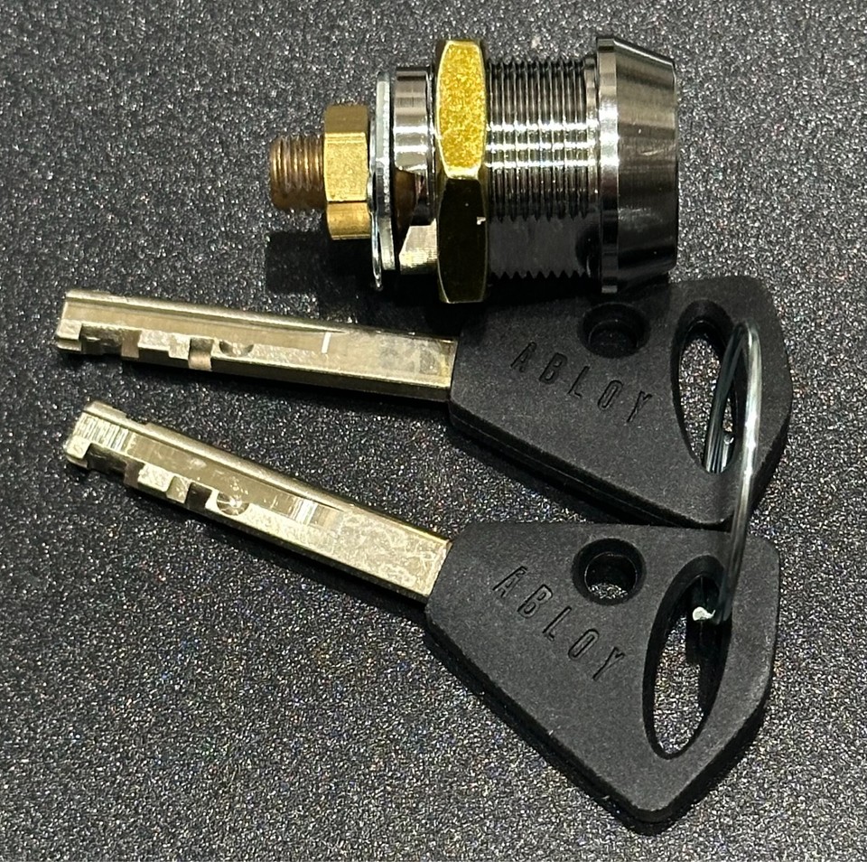 GENIUNE Abloy® EXEC Design 5/8" Cam Lock with 2 Keys | eBay