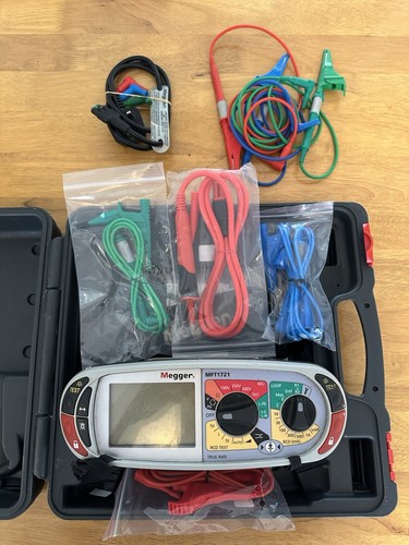 MEGGER MFT1721 Multifunction Tester With New Leads | eBay