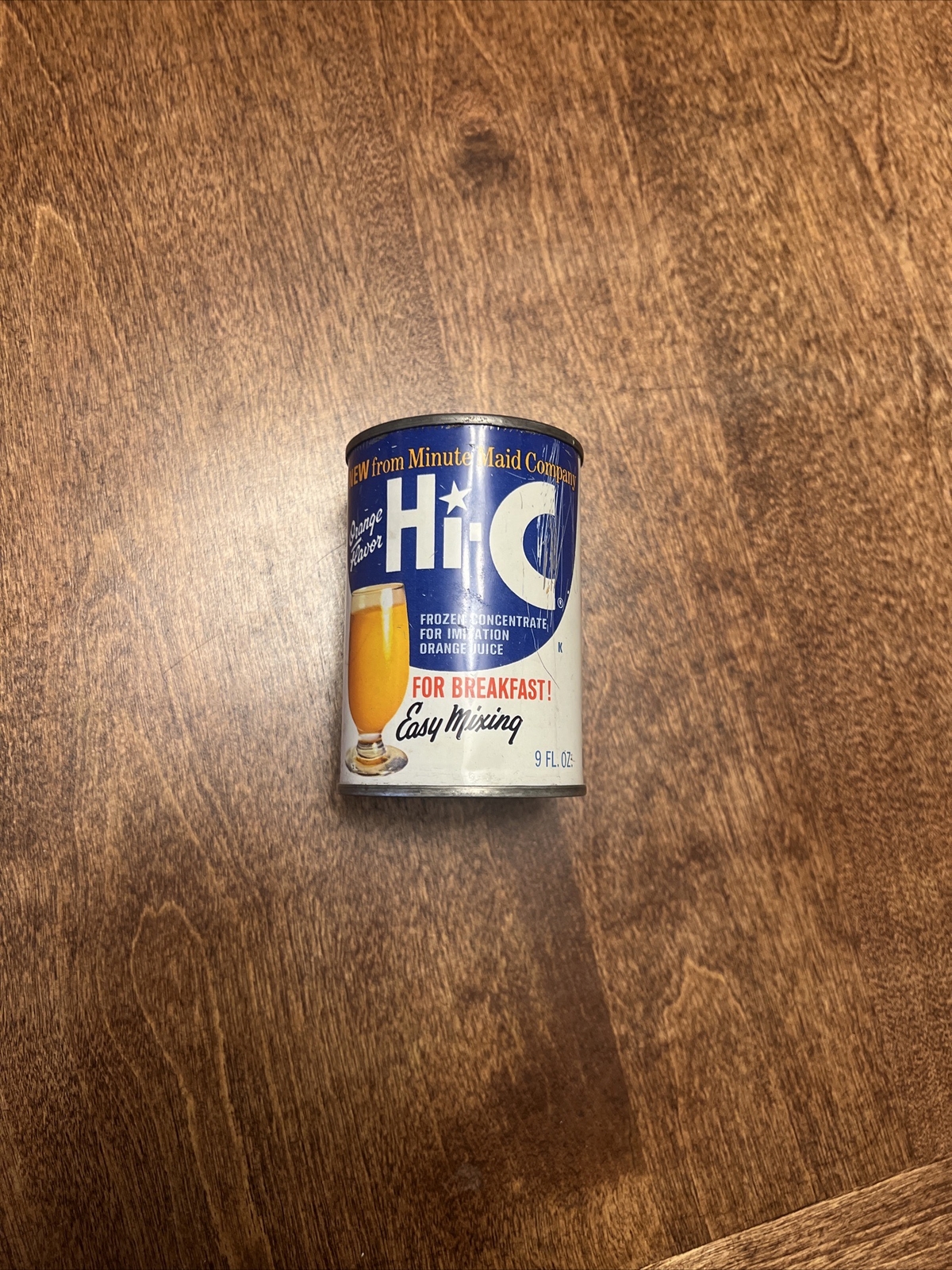 Hi-C Frozen Concentrate Empty Can Minute Maid RARE Vintage 1960's ...