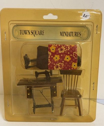 Town Square Miniatures - Sewing Table Set - NOS - 1:12 Scale ...