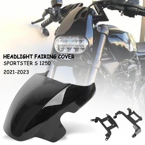 FOR Sportster S 1250 RH1250S Lamp Masks Headlight Fairing Covers 2021 ...
