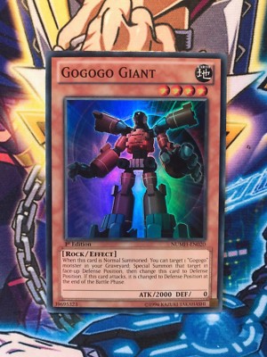 Yu-Gi-Oh! Gogogo Giant NUMH-EN020 / Super Rare | eBay