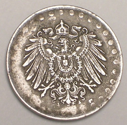 1916 A German Germany 10 Pfennig Eagle Iron Coin F+ | eBay