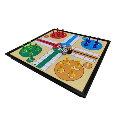 LARGE Ludo Game - Traditional Ludo Board Game for Kids & Adults 30x30CM ...