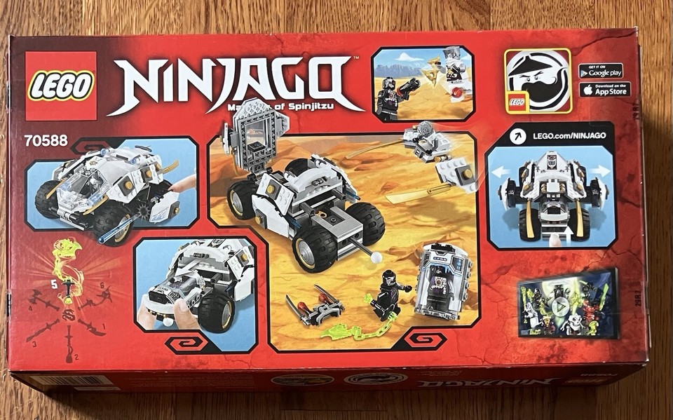 LEGO NINJAGO: Titanium Ninja Tumbler (70588) - New in Sealed Box ...