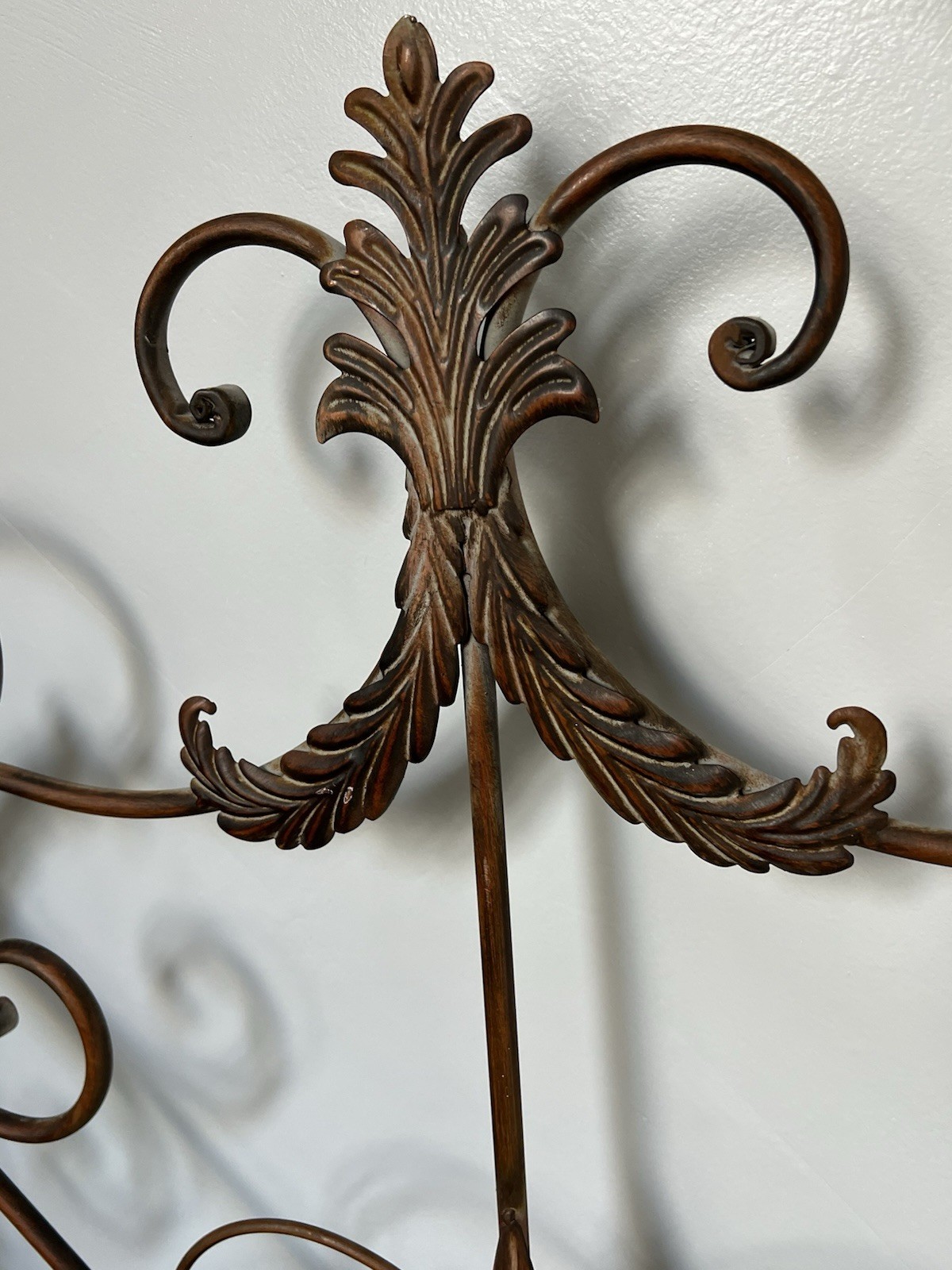 51” Iron Swirling Metal Scroll Wall Plaque Decor | eBay