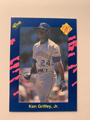 KEN GRIFFEY JR. 1990 Classic Baseball Card #20 Seattle Mariners - Mint ...