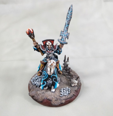 Necromancer Mounted Well Painted Vampire Counts Warhammer Old World C12 ...