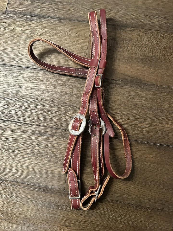 Horse Tack - Leather Western Quick Change Headstall | eBay