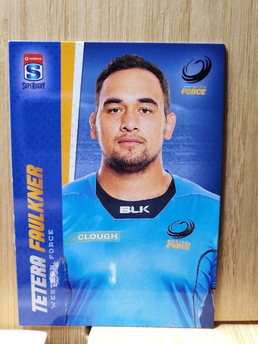 TETERA FAULKNER🏆2017 TAP N PLAY #170 Rugby FORCE Card🏆 | eBay