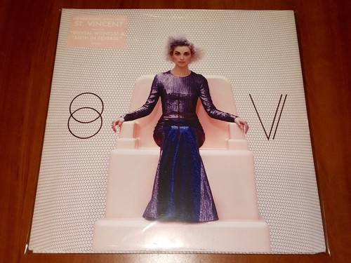 ST. VINCENT SELF TITLED LP *RARE* 1st PRESSING VINYL 2014 GATEFOLD ...