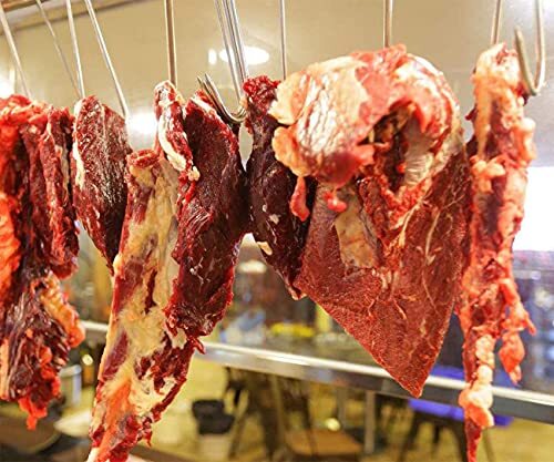 5 Pack 8 Inch Stainless Steel Meat Hanging Hooks for Smoking Grilling ...