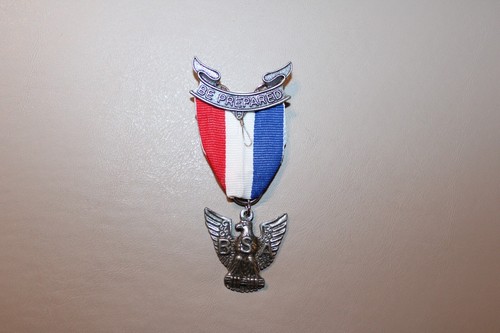 Boy Scouts of America BSA Patch Eagle Scout Medal Ribbon Award | eBay