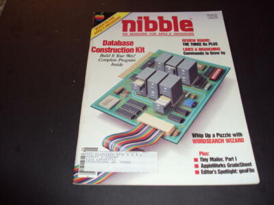 Nibble Magazine for Apple ll Sep 1989 Wordsearch Wizard ID:47243 | eBay