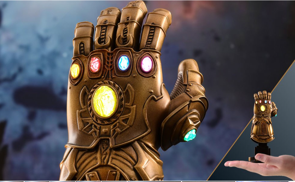 Hot Toys Avengers: Endgame - Nano Gauntlet 1/4th Scale Collectible ...