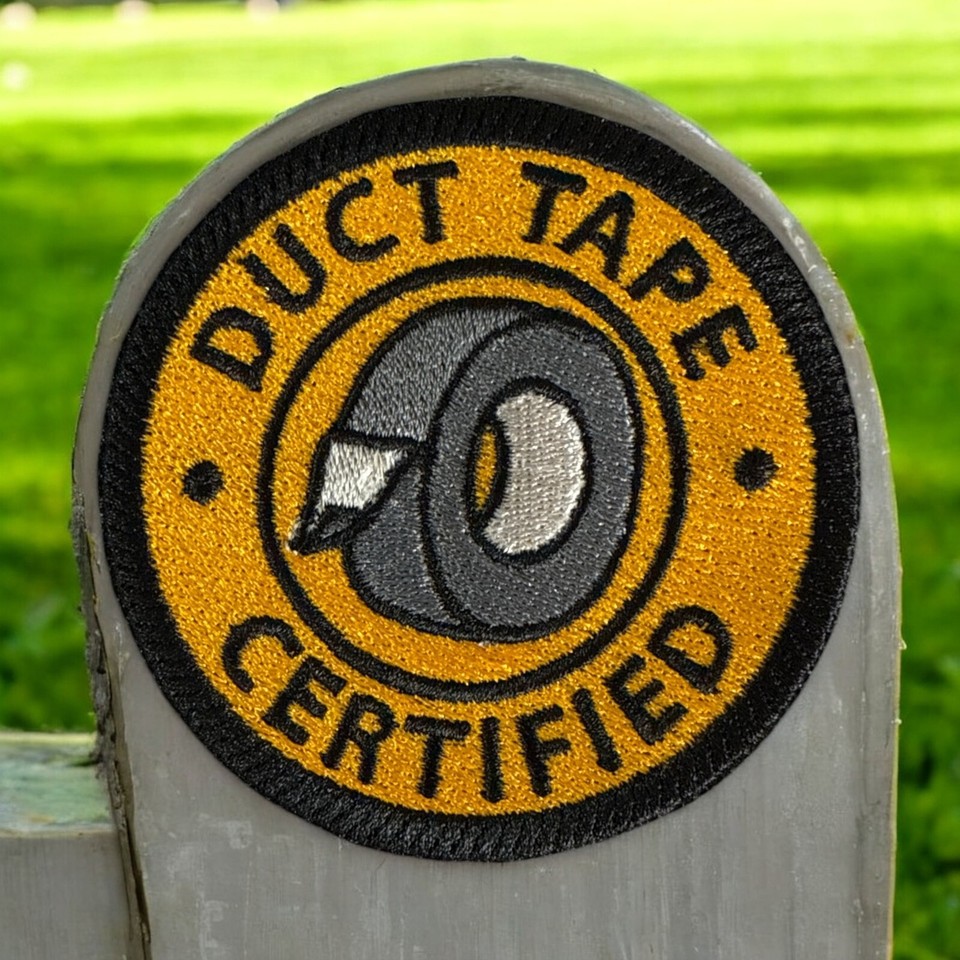 Duck Tape Certified Patch 3.99 X 2.98" | eBay