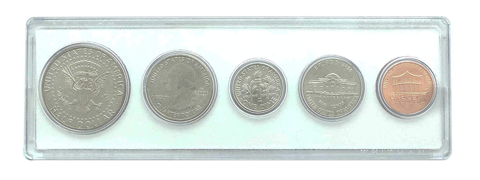 2010-5 Coin Birth Year Set in American Flag Holder Uncirculated | eBay