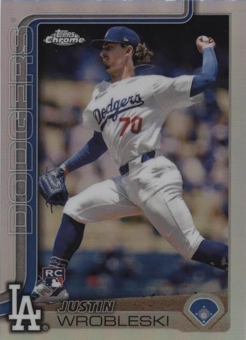 2025 Topps Chrome - Justin Wrobleski #38 Refractor (RC) for sale online ...
