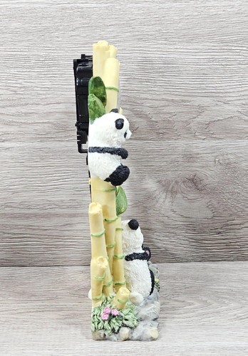 Vintage Panda Bear Clock Ornament Decorative Collectible Decoration 6 ...