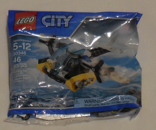 1 Lego set sealed New City 30346 island Helicopter Building Toy 46 ...