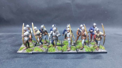 Perry Miniatures Wars Of The Roses 28mm x12 Painted Figures DBS019 | eBay