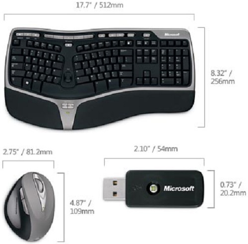 Microsoft Ergonomic Keyboard Wireless