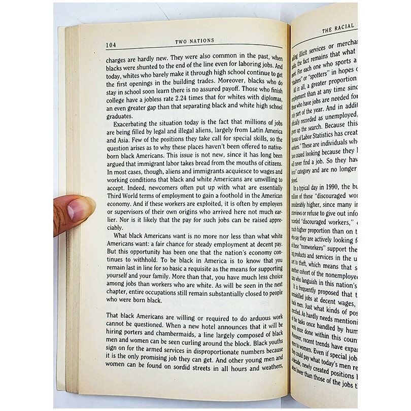 Two Nations: Black and White, Separate, Hostile, Unequal by Andrew ...