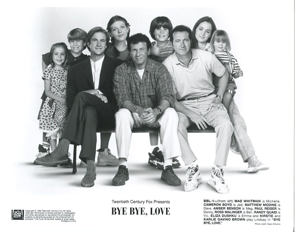 Eliza Dushku Randy Quaid Matthew Modine Bye Bye Love Original 8x10 ...