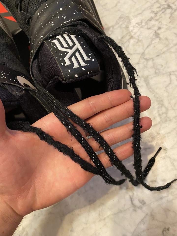 Nike Kyrie Irving 2 II EYBL Black Grey 15 Men’s Promo Sample Peach Jam ...