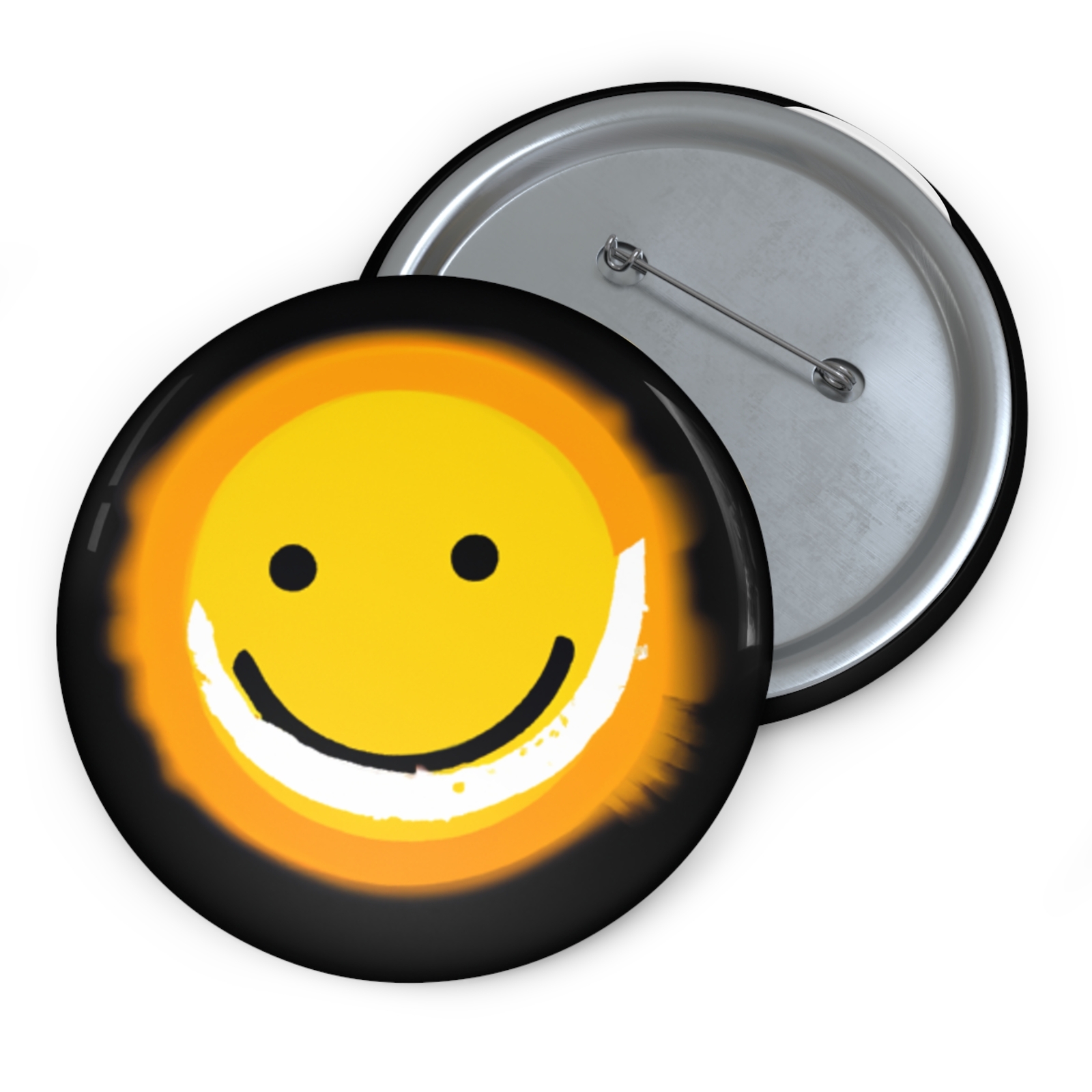 Custom Pin Button Metal Pin Back Badge Collectible Retro Happy Cool ...