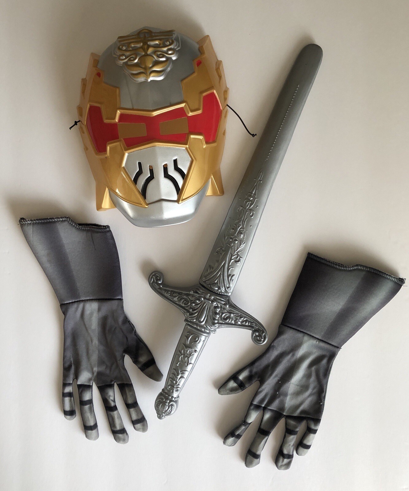 Power Rangers Megaforce Robo Knight Muscle Kids Costu… - Gem