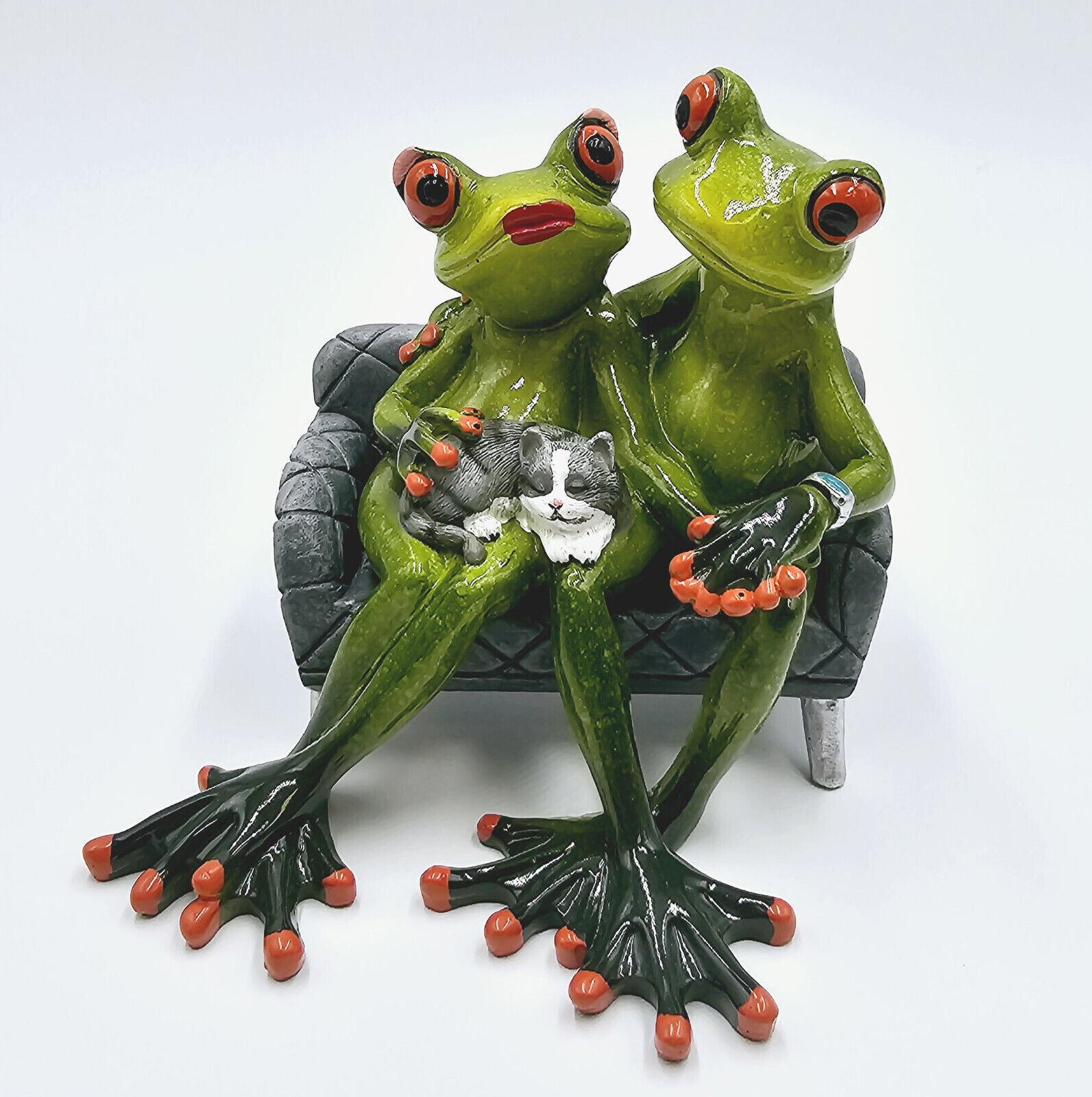 Formano Frosch Varianten Bunt Haustiere Freunde Sport Deko Figur ...