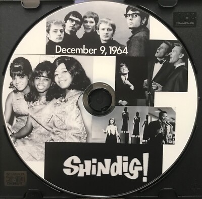 SHINDIG TV show DVD Dec. 9, 1964 Great Quality from Master Manfred Mann ...