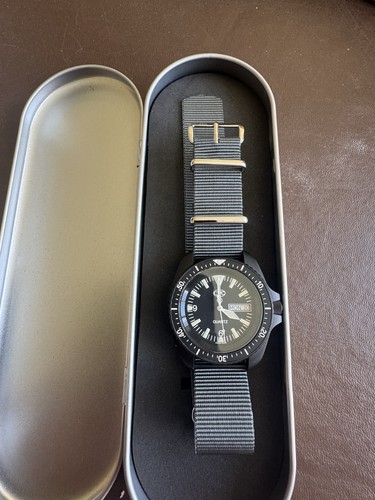 CWC SBS Divers Issue Quartz Watch MK.2 with Day/Date, Black (SF300 ...