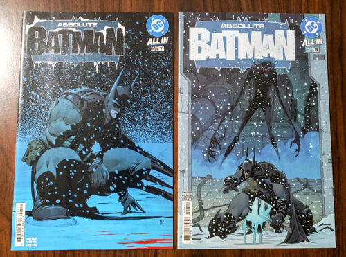 Absolute Batman 7 & 8 (2025) Cover A (1st Prints) 1st Absolute Mr ...