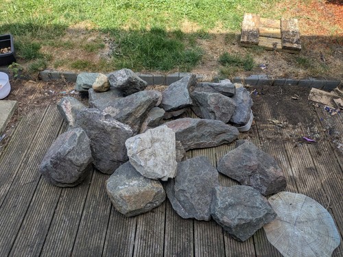 Rockery Stones Large Garden Rocks for Landscaping. Collection Of Sizes ...