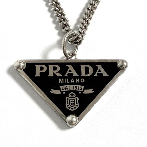 Prada Unisex Symbol Necklace Pendant, Discontinued, Used | eBay