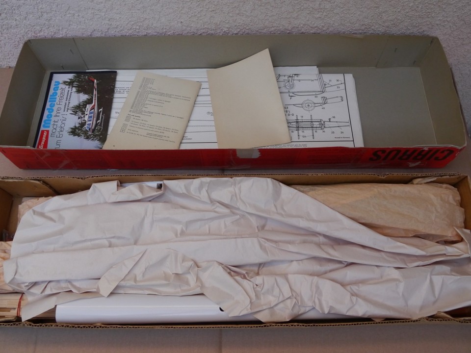 Graupner Cirrus Sailplane Complete Kit New | eBay