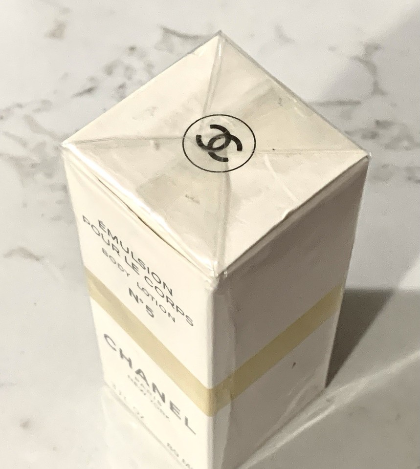 Sealed Vintage CHANEL NO. 5 Emulsion Pour Le Corps Body Lotion 3 oz, 89 ...