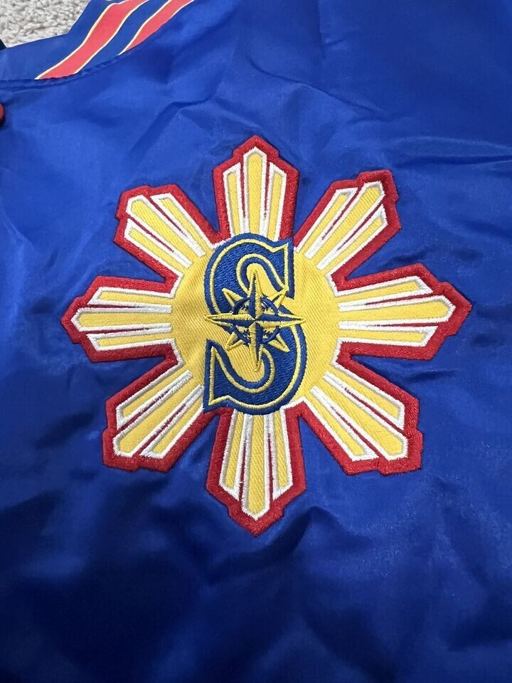 2024 Seattle Mariners Filipino Heritage Night Jacket XXL | eBay