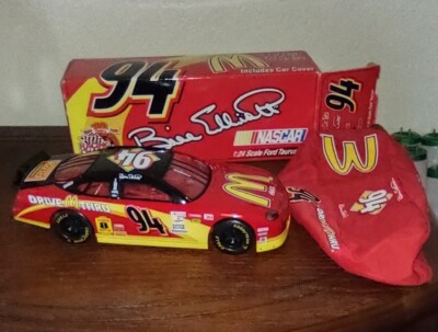 BILL ELLIOTT #94 McDonalds 1999 Platinum 1/24 HO Car Racing Champions ...