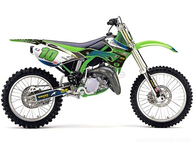 GRAPHICS DECALS STICKERS FULL KIT FOR KX 125 KX 250 1999 2000 2001 2002 ...