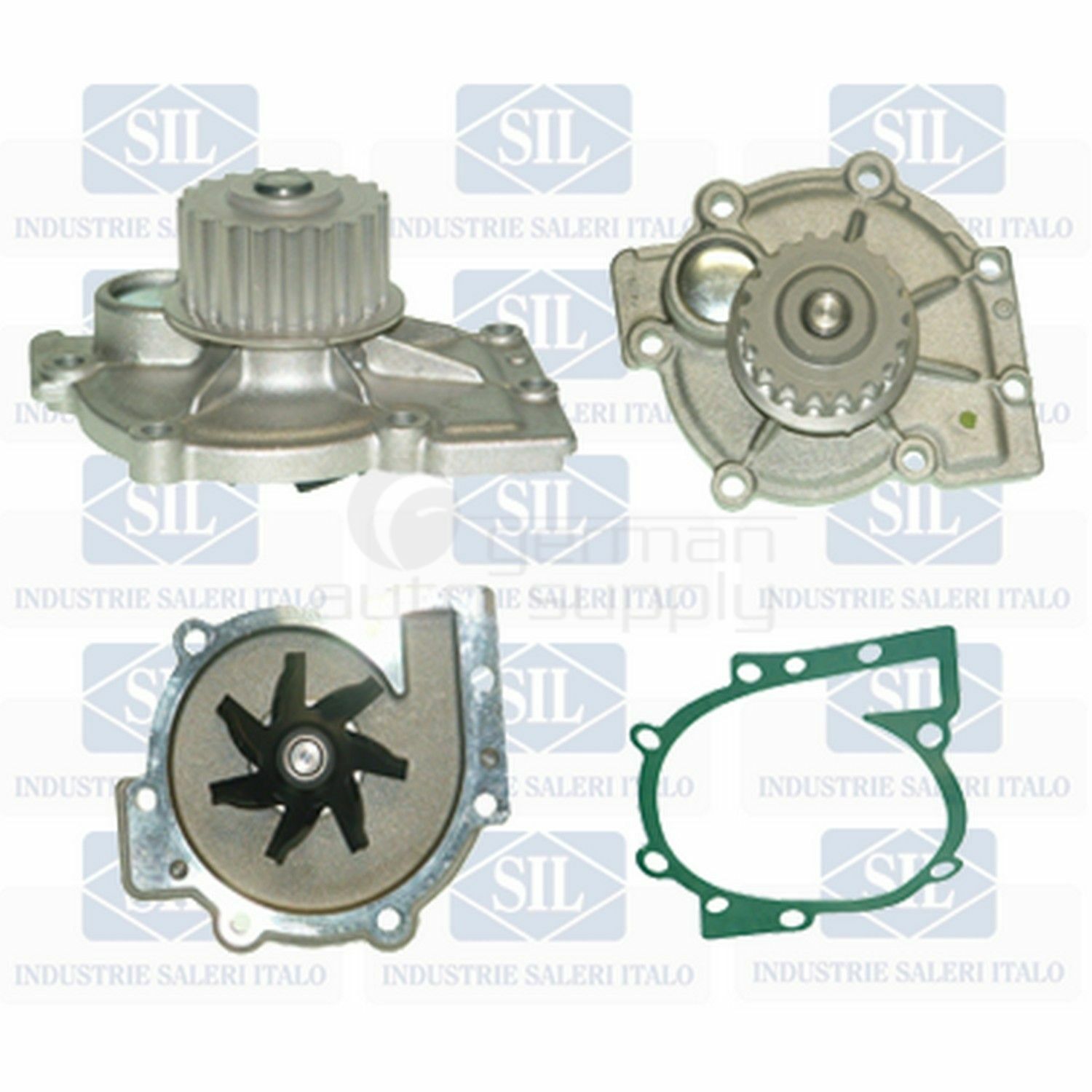 Saleri Engine Water Pump PA1133 for Volvo | eBay