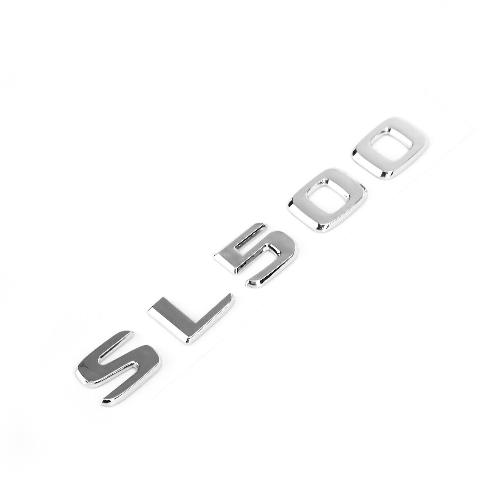 Trunk Rear Emblem Badge Chrome Letter Sl 500 For Mercedes R230 R231 Sl ...